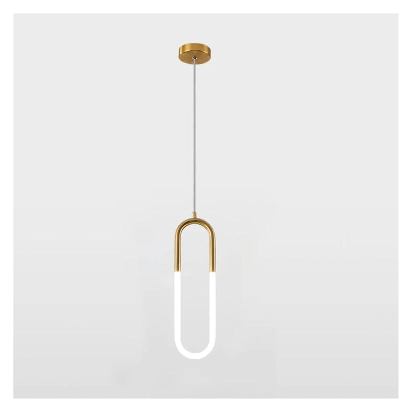 U-Shaped LED Hanging Light – Aibi's Lighting
